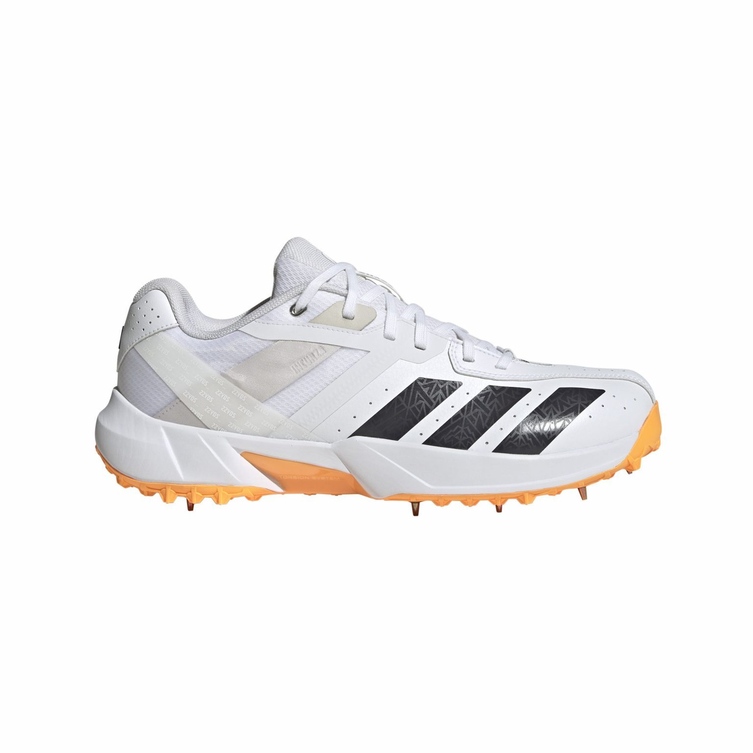 Adidas 22Yds Incurza White Spike Shoe (2026) | Romida
